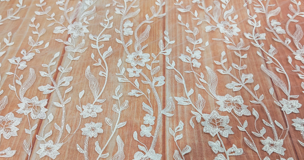 Beautiful Branch Pattern Fabrics for Dresses Or Costume - OneYard