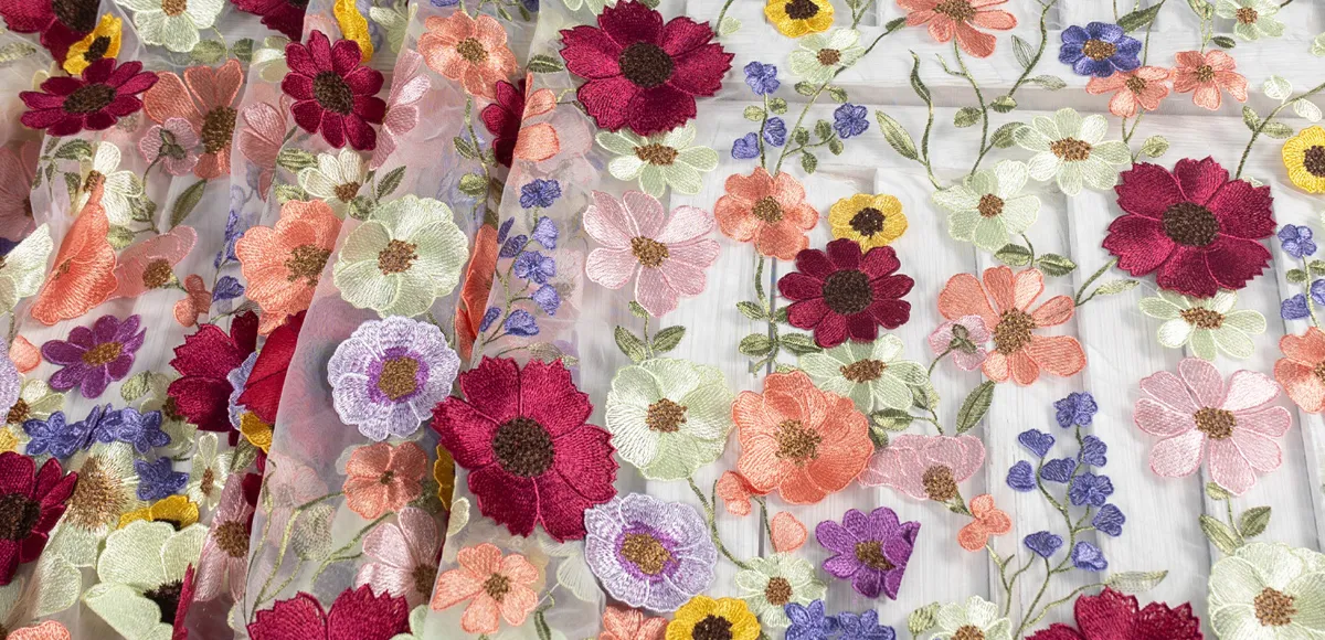 Lace Fabric by the Yard, Lace Applique, Lace Trim - OneYard