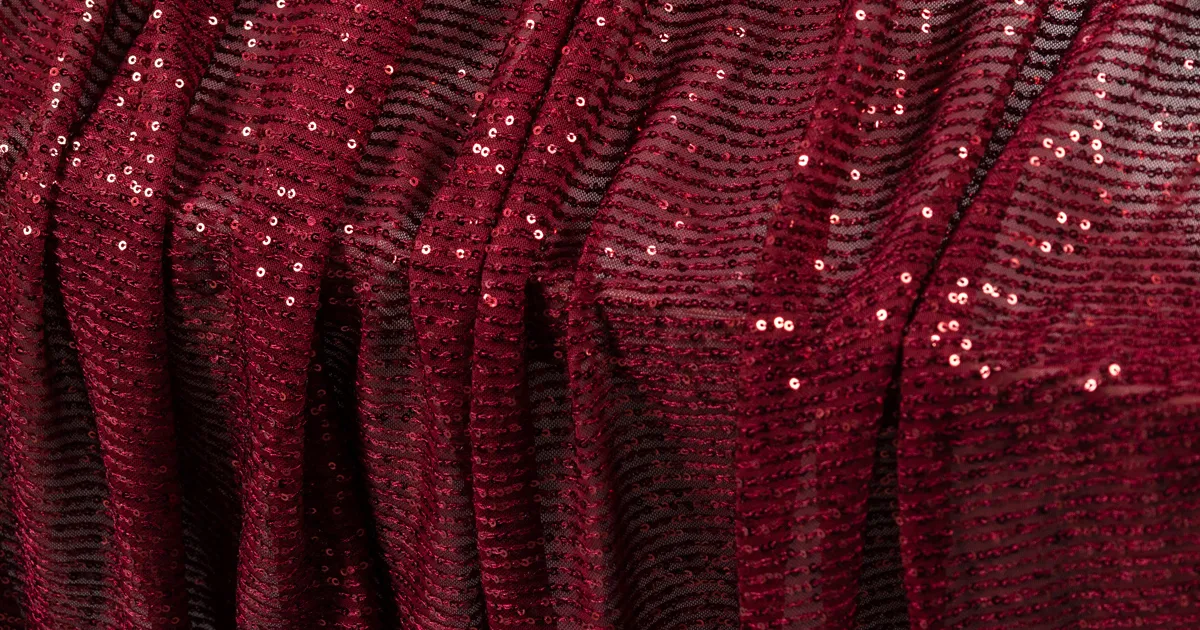 Burgundy Fabrics, Dark Red Material for Dresses & Decor - OneYard
