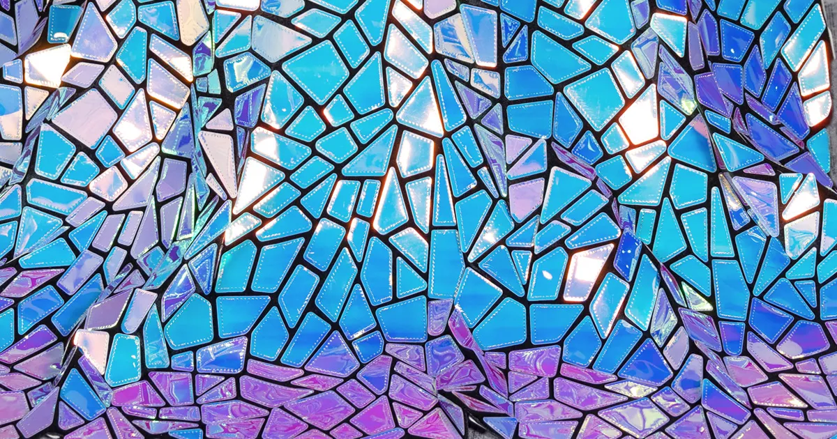 Unique Irregular Pattern Fabrics Asymmetry Fabric - OneYard