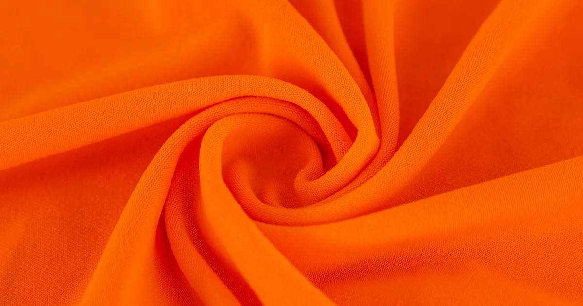 Orange Fabrics, Tangerine, Sunset, and Pumpkin Material - OneYard