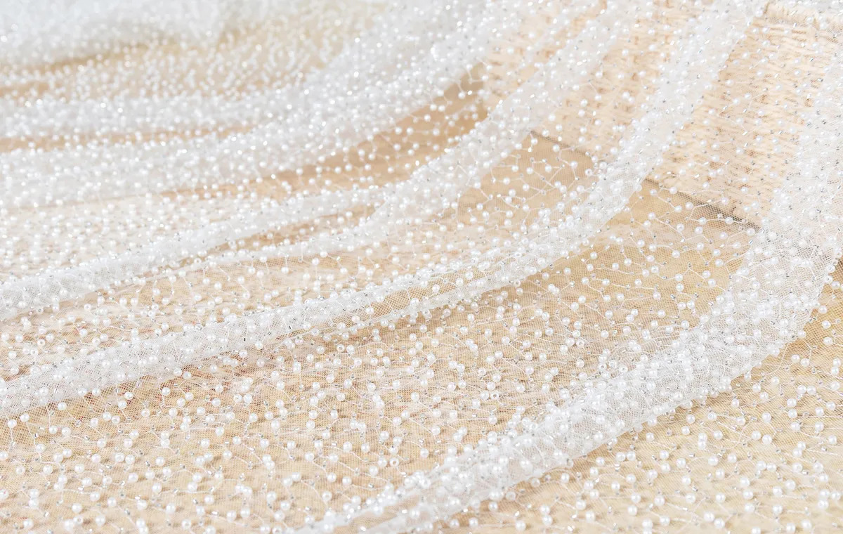 White & Ivory Fabrics by the Yard | Off-White Textiles - OneYard