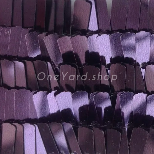 Dazzling Iridescent Pink 3x9 Rectangular Sequin Fabric - OneYard