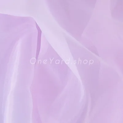 Pure White Extremely Thin & Light Chiffon Sheer Fabric - OneYard