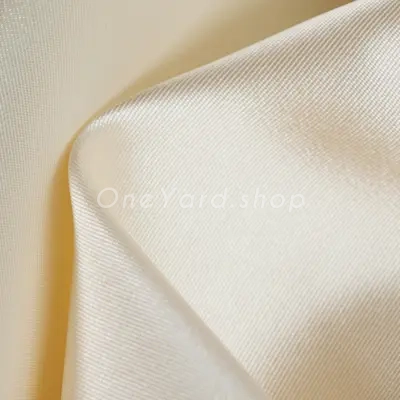 Feminine Pink Mikado Structured Twill Satin Fabric - OneYard