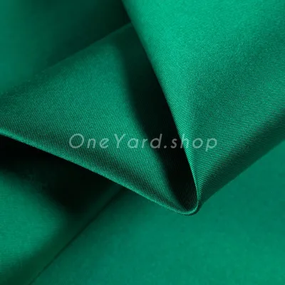 Floral Jacquard Matte Ivory Satin Fabric by the Yard - OneYard