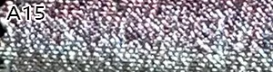 Shiny Silver to Tangerine Metallic Lurex Glitter Fabric - OneYard