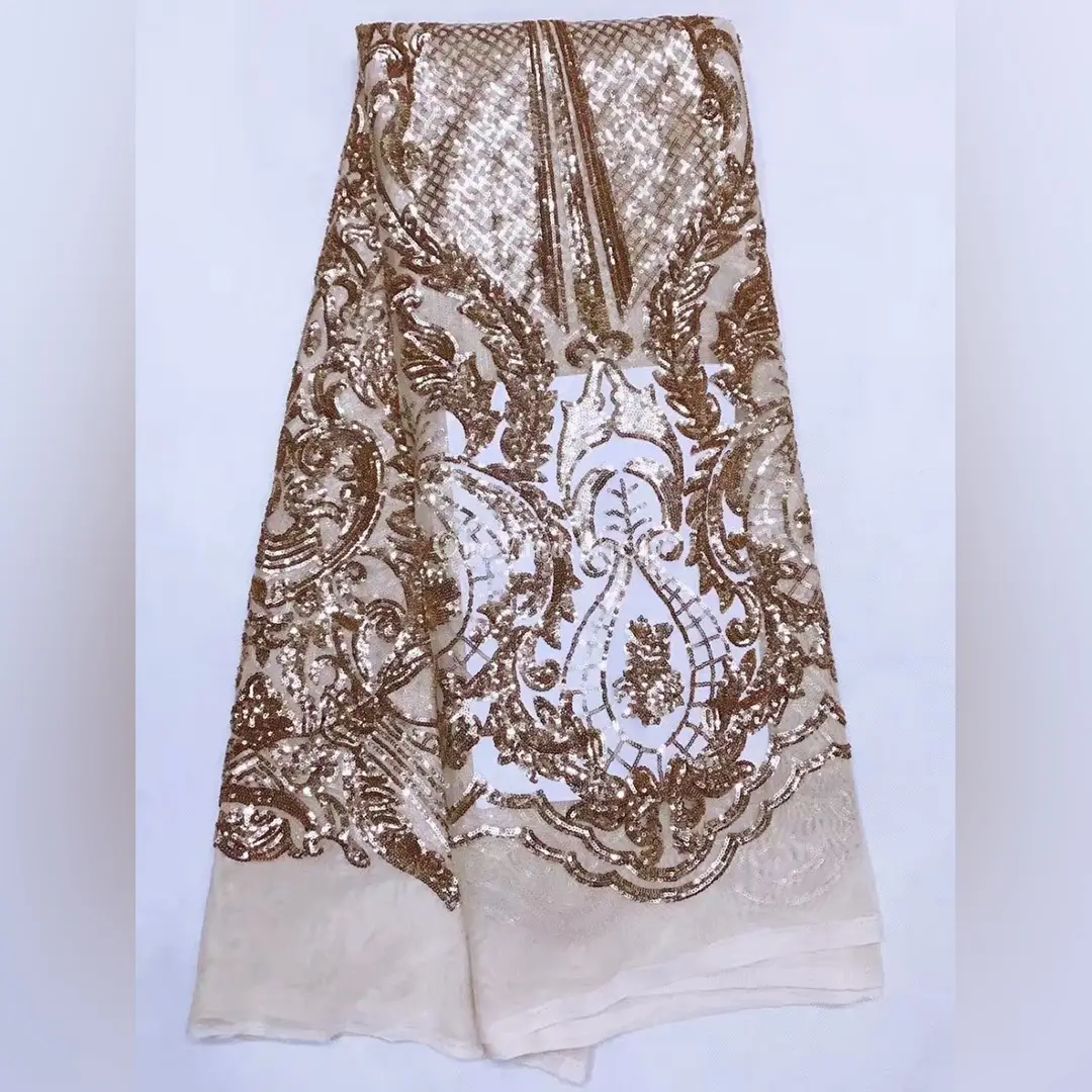 Iridescent Fantasy Sequin Plunging Neck Long Prom Dress - Lunss