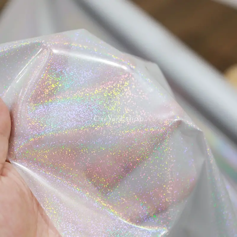 Laser Iridescent Semi-sheer TPU Waterproof Fabric - OneYard