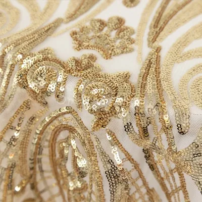 Dazzling Iridescent Pink 3x9 Rectangular Sequin Fabric - OneYard