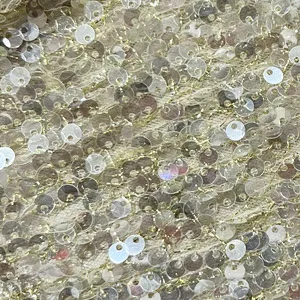 5mm Laser Sequin Flip Fabric for Decorations & Dresses - OneYard