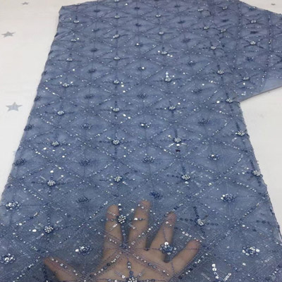 Rhombus Grid Pattern Smooth and Soft Mesh Fabric - OneYard