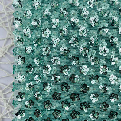 Extra Dense 3mm Ruby Sequin Dress Fabric by the Yard - OneYard