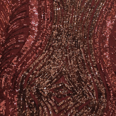 Glitter Gold Noble Sequin Fabric by the Yard - OneYard