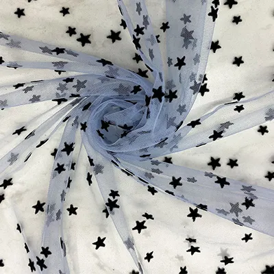 Star Pattern Fabrics for Party Dresses - OneYard
