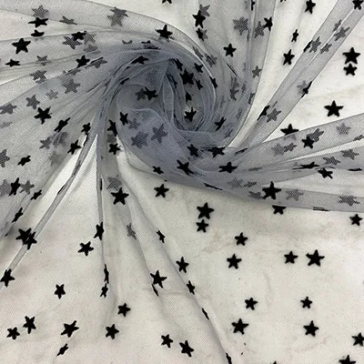 Star Pattern Fabrics for Party Dresses - OneYard