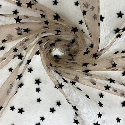 Star Pattern Fabrics for Party Dresses - OneYard