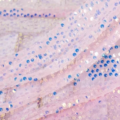 Extra Dense 3mm Ruby Sequin Dress Fabric by the Yard - OneYard