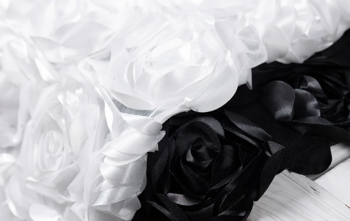 Flower Pattern Fabric by the Yard, 3D Floral Fabrics - OneYard