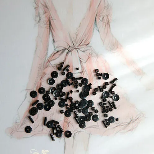 Dress Embellishment Fabric Decors Or Accessories - OneYard