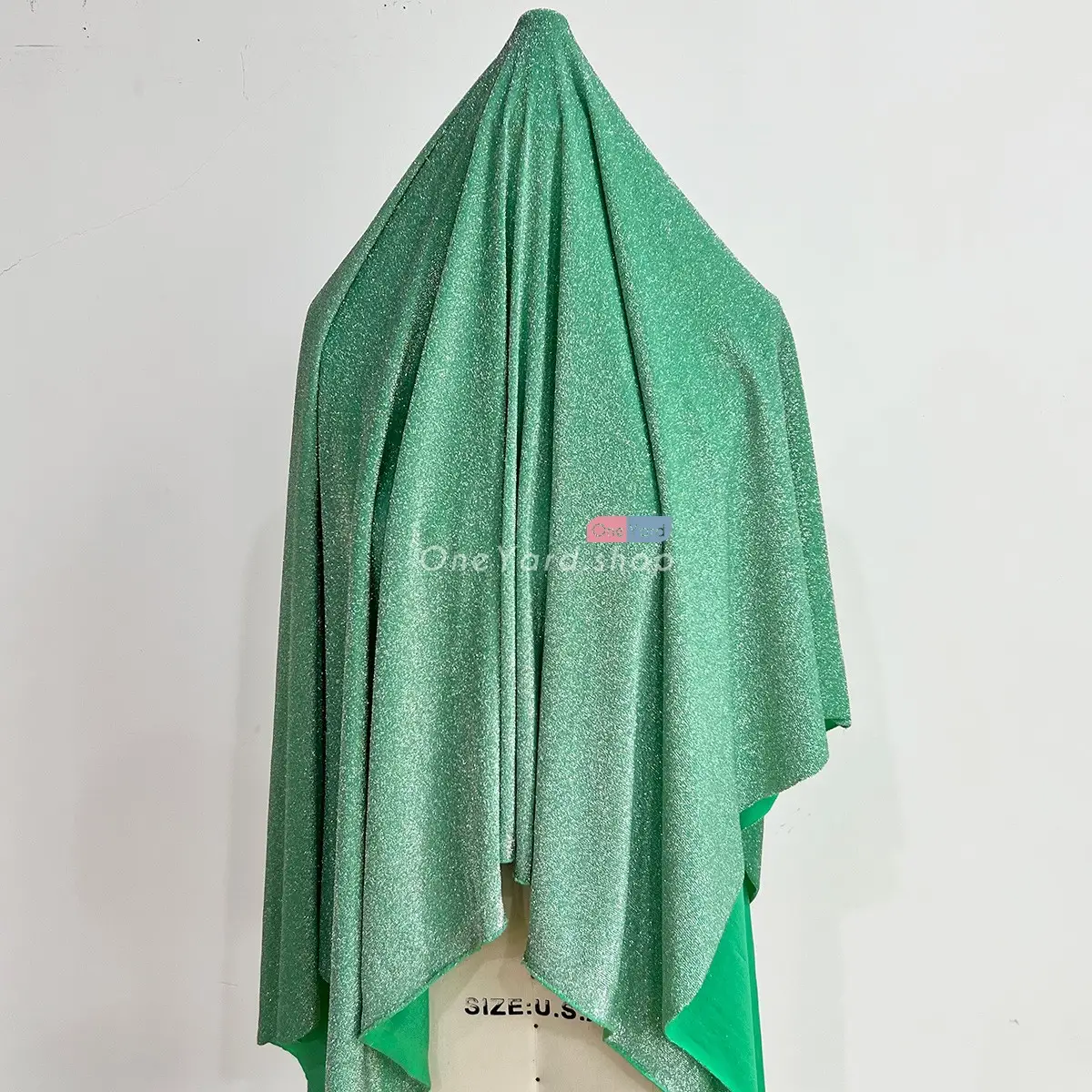 Teixit de lurex elàstic amb fil metàl·lic brillant - OneYard