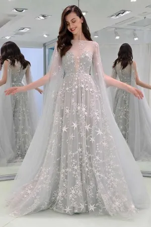 Star Pattern Fabrics for Party Dresses - OneYard