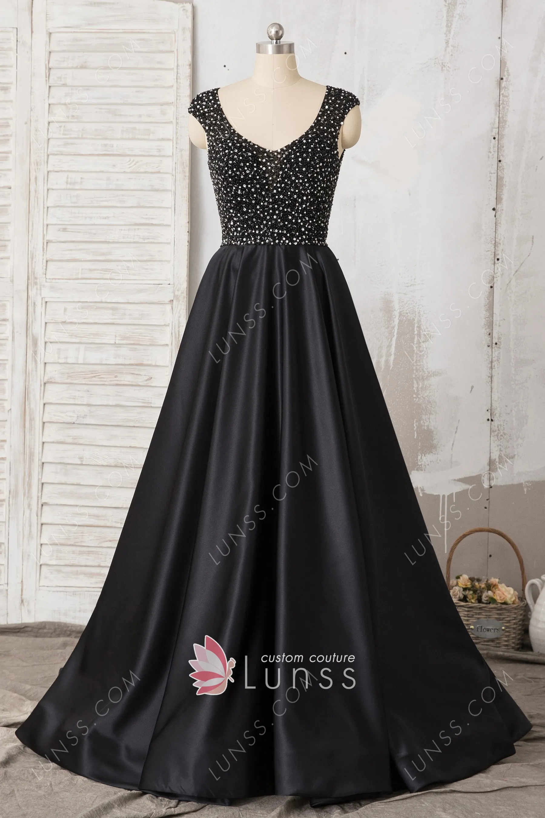 Glossy Soft Satin Formal Dress Fabric by the Yard - OneYard