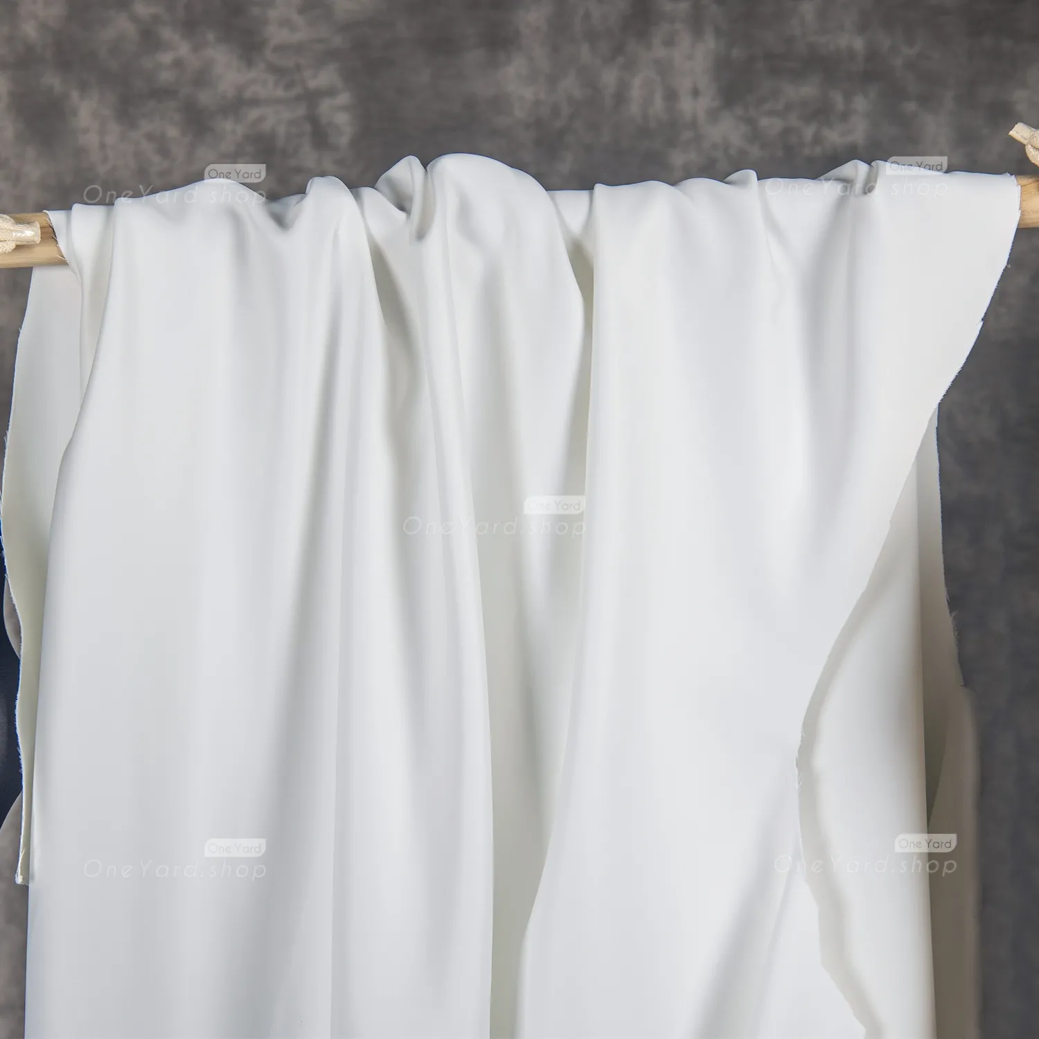 Double-faced Thick Bridal Satin Fabric by the Yard - OneYard