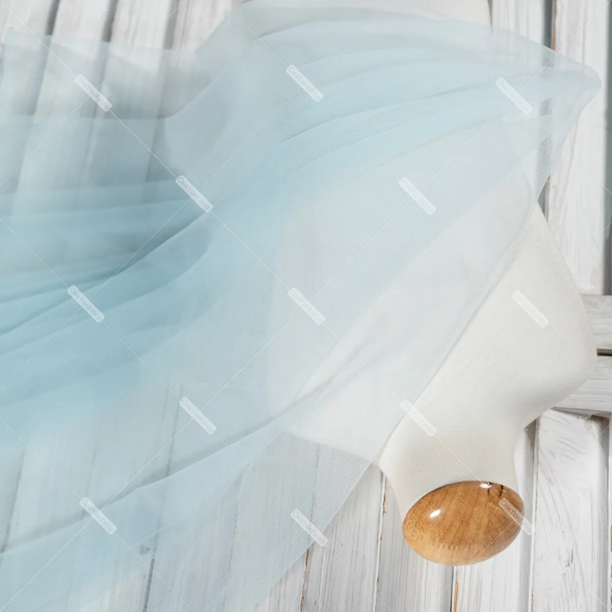 Very Soft Pale Cyan Hexagon Mesh Flexible Tulle Fabric OneYard Very Soft Pale Cyan Hexagon Mesh Flexible Tulle Fabric OneYard